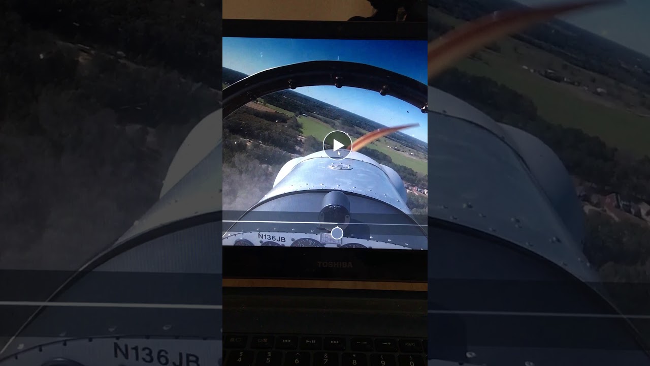 1st landing in Thatcher CX 4 - YouTube