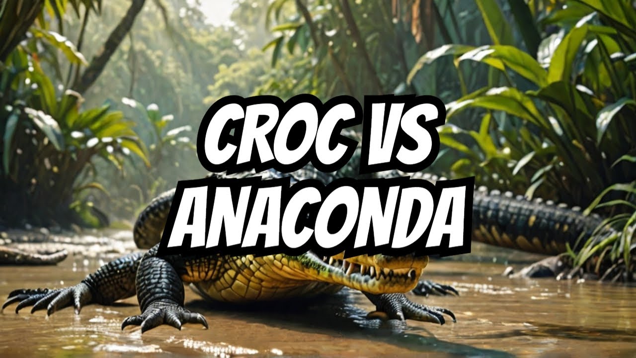 Crocodile vs Anaconda: Ultimate Predator Showdown! - YouTube
