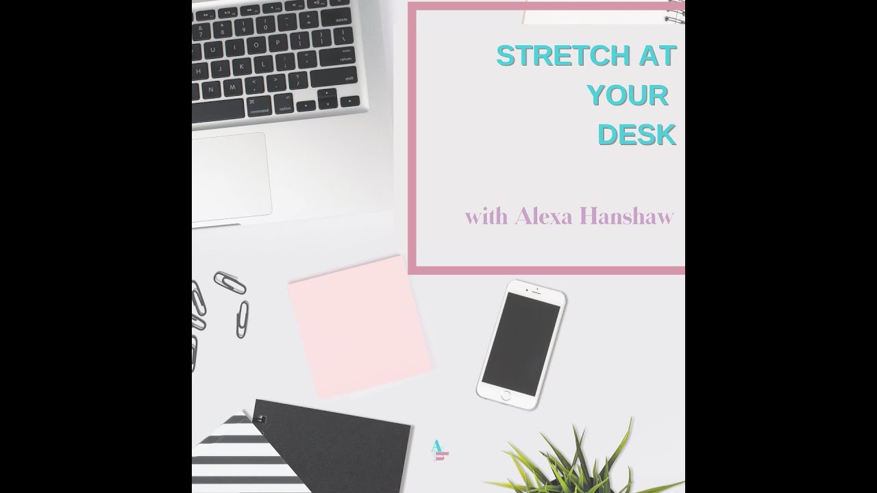Stretch At Your Desk: 6 Minute Chair Yoga | Alexa Hanshaw - YouTube