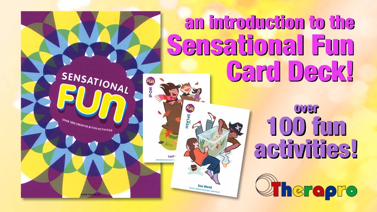 An Introduction to the Sensational Fun Card Deck - Therapro - YouTube