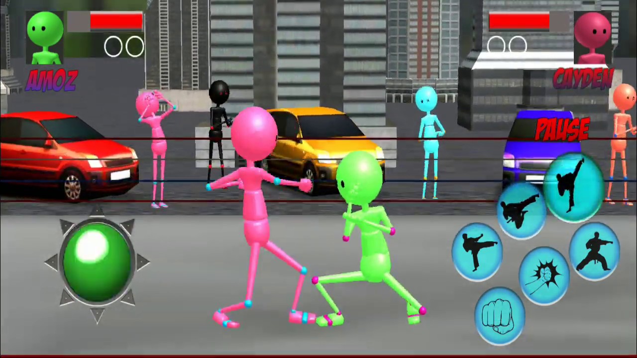 Stickman Ring Arena Fighting Battle Android Gameplay - YouTube