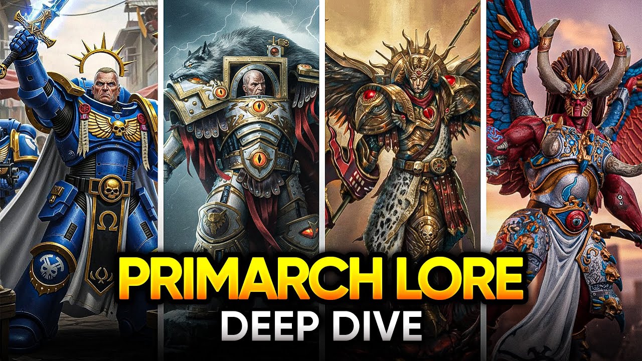 EVERY SINGLE Primarch Explained | Warhammer 40k Lore - YouTube
