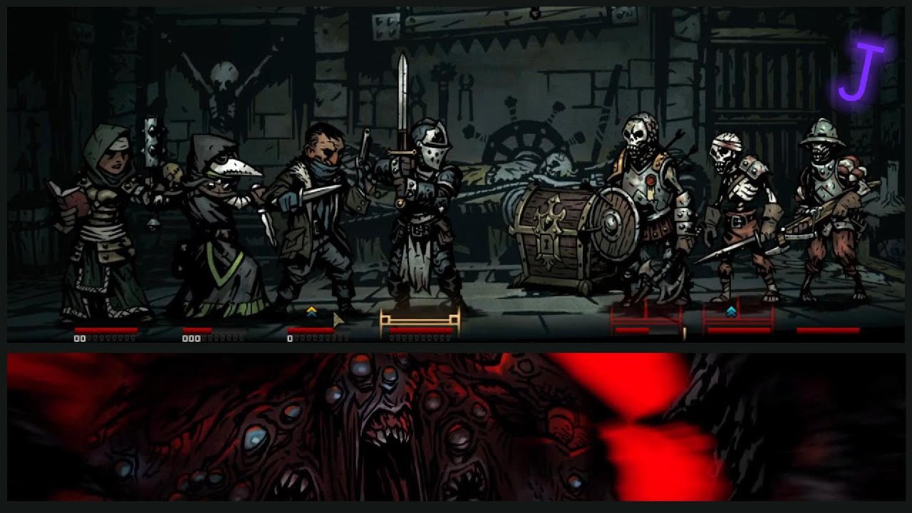 The BEST and MOST eerie roguelike turn-based RPG game! (darkest dungeon ...