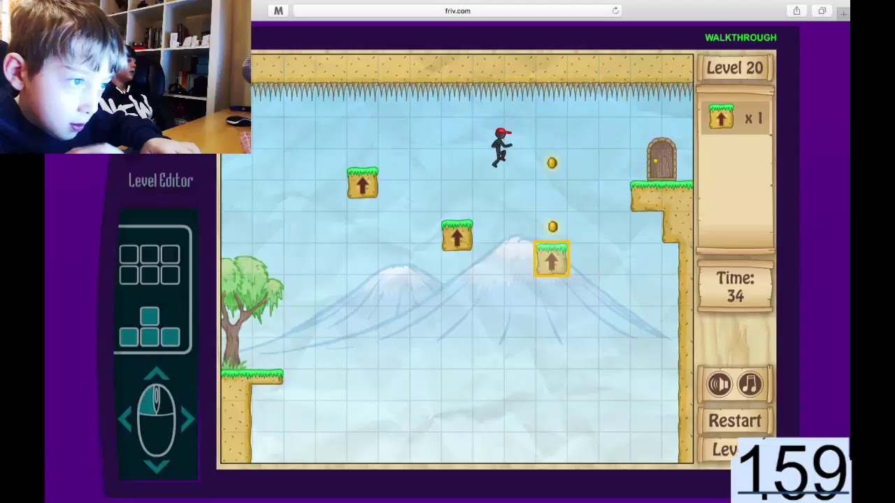 level editor on friv with maxipower - YouTube