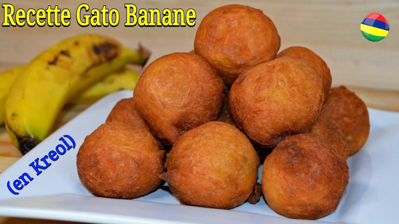 Recette Gato Banane (en Kreol 🇲🇺) | Special Ramadan 2022 - YouTube
