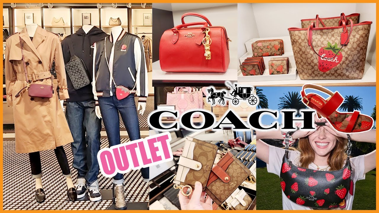 🍓🍓 COACH OUTLET NEW COLLECTIONS 🍓🍓 STRAWBERRY PRINT ARRIVALS | COACH ...
