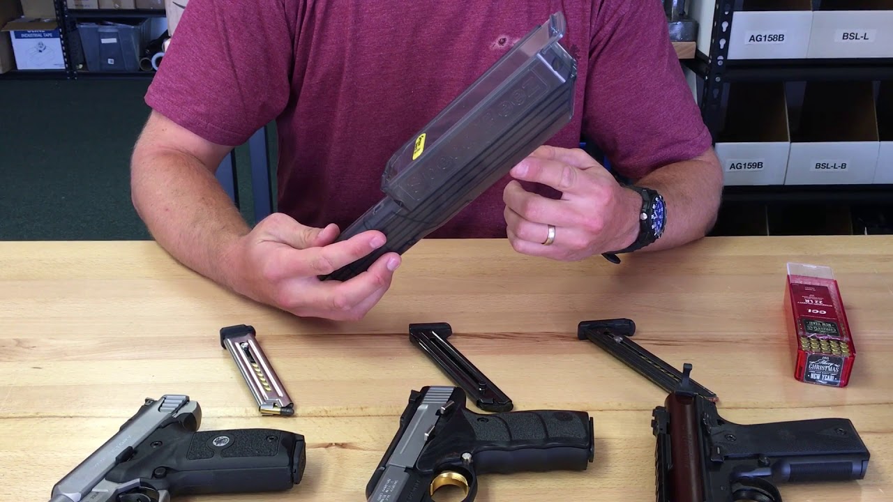 Speed Beez 22LR Magazine Loader AKA the "Shaker Loader" - YouTube