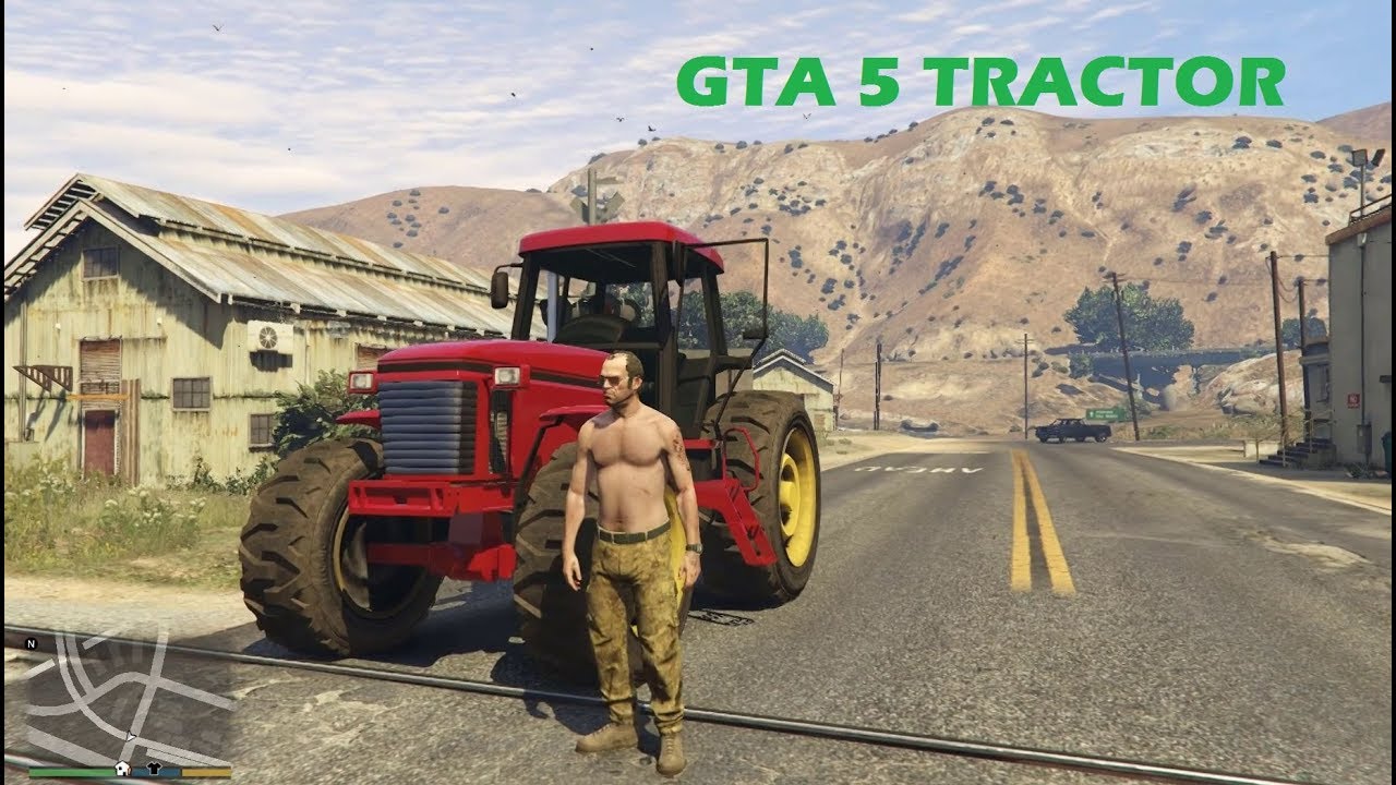 How to get tractor in GTA 5 - YouTube