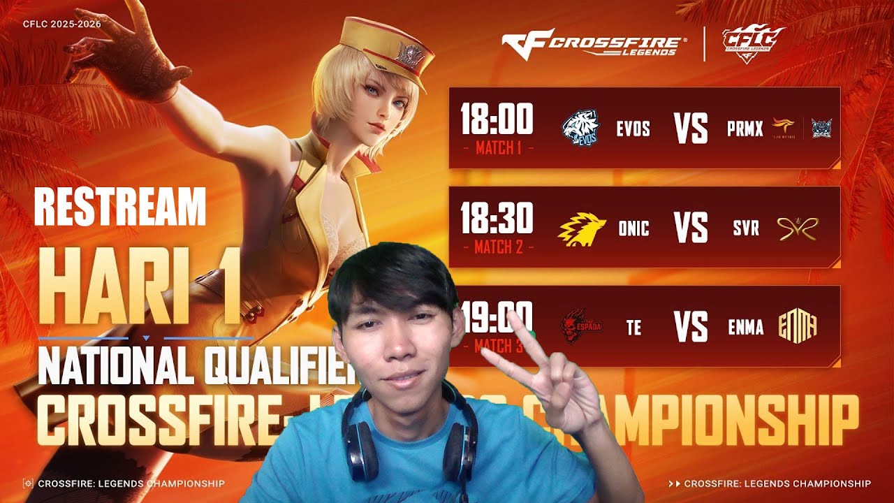 RESTREAM Tournament CrossFire: Legends Championship Indonesia National ...