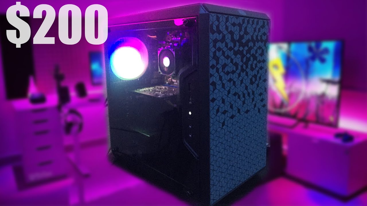 The $200 Budget Gaming PC of 2021 - YouTube