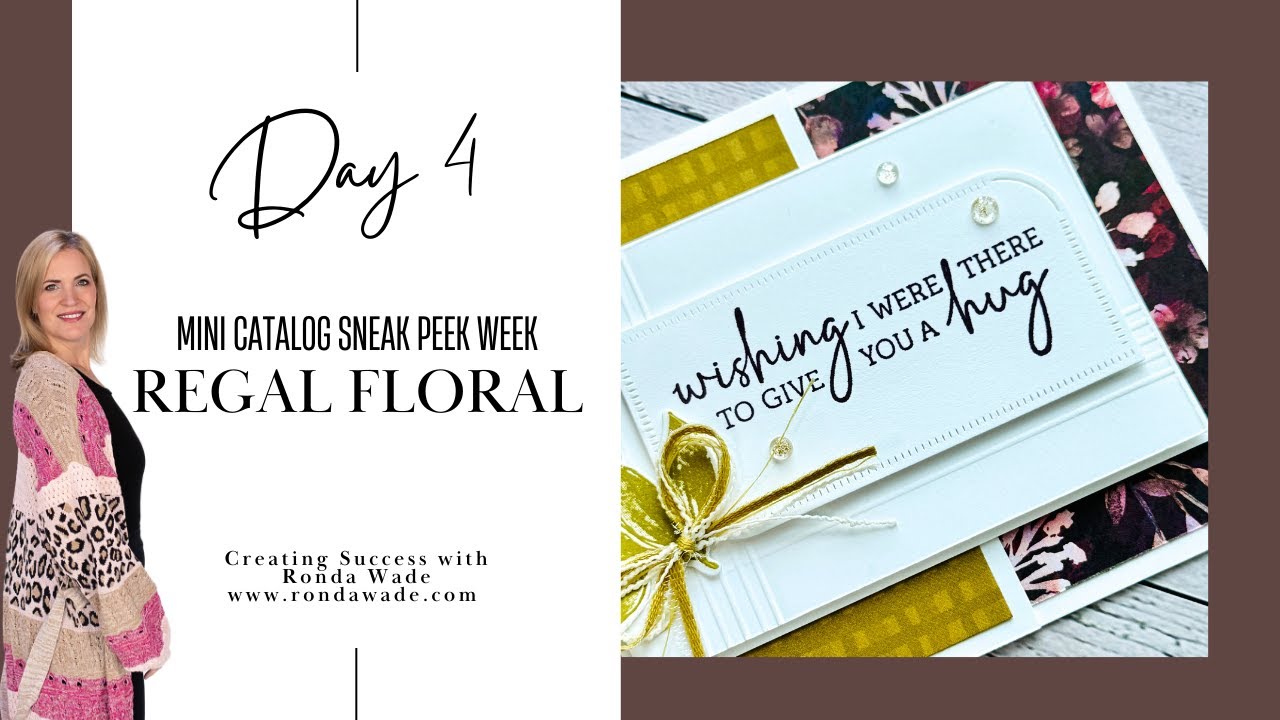 Day 4 Sneak Peek Week...Regal Flora Scoring Card - YouTube