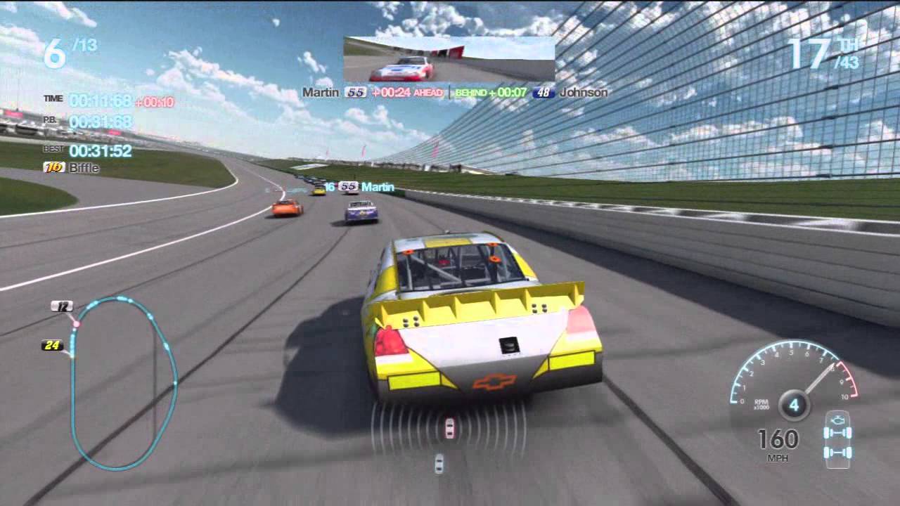 NASCAR The Game: Inside Line - Race 8/36 - STP 400 - YouTube