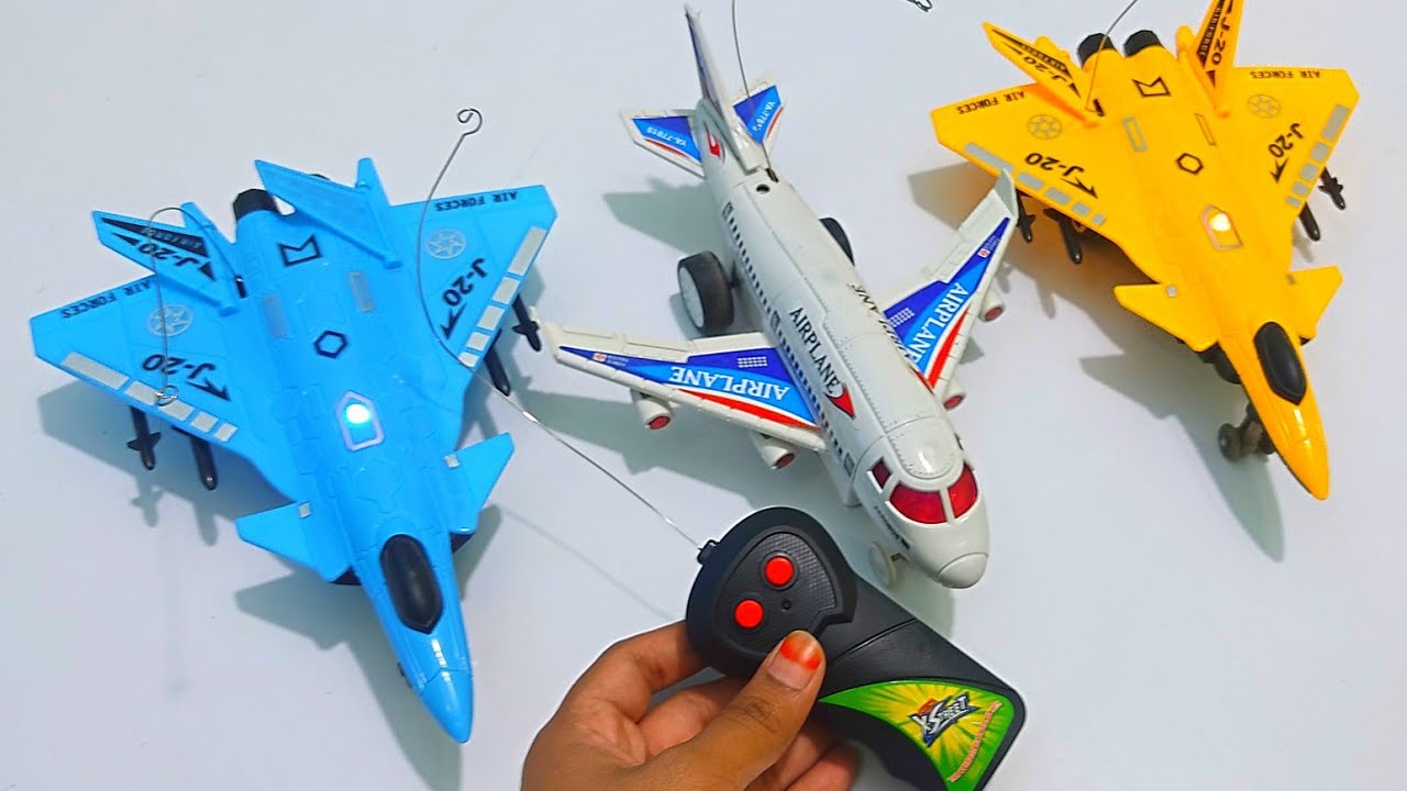3 Rc Airplanes & 1 Remote Control Unboxing | airplane | aeroplane ...