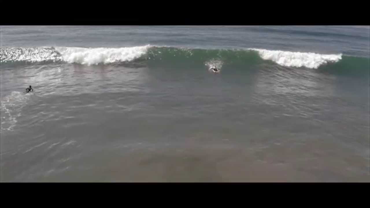 Slow Motion Surfing DJI Phantom 2 Head On - YouTube