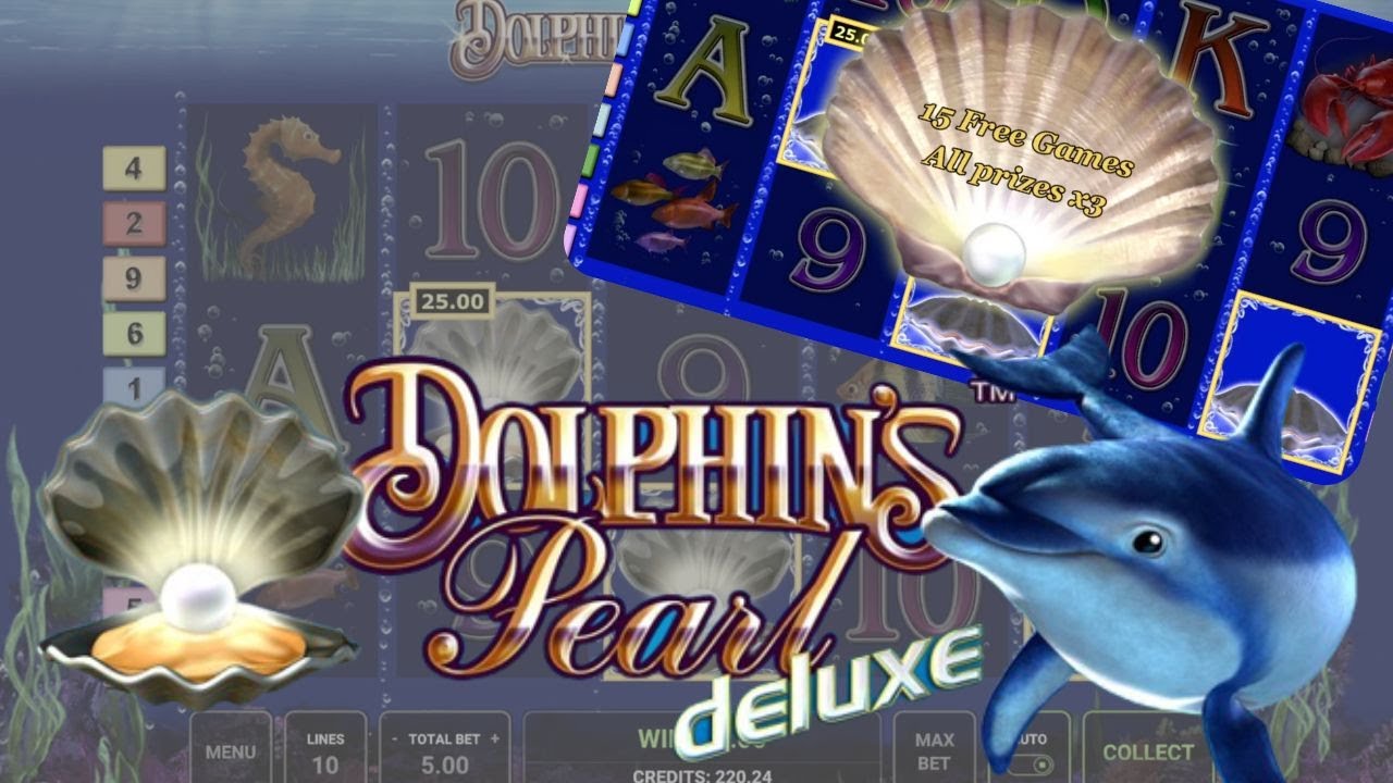 Dolphin's Pearl Deluxe 🐬 OLD SLOT IN A NEW VERSION 🐬 FIRST LOOK - YouTube