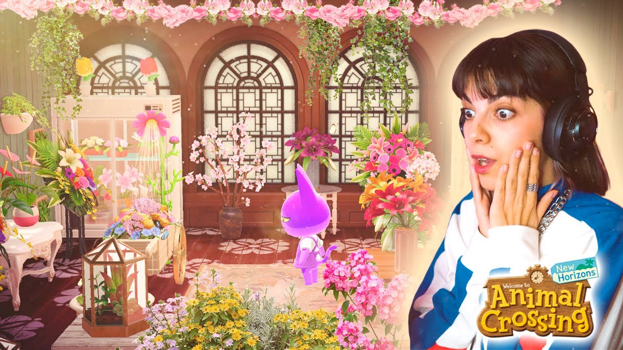 DÉCO DE FOLIE : ROBERT LE FLEURISTE ! ANIMAL CROSSING NEW HORIZONS # ...