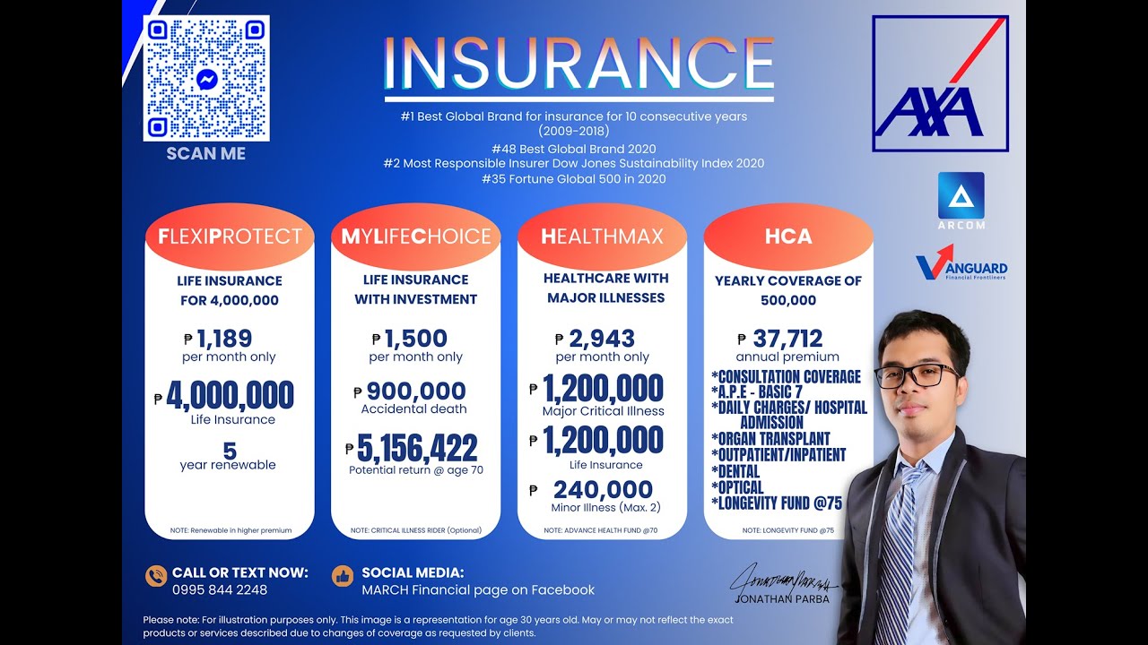 AXA Philippines - Comprehensive Life insurance - YouTube
