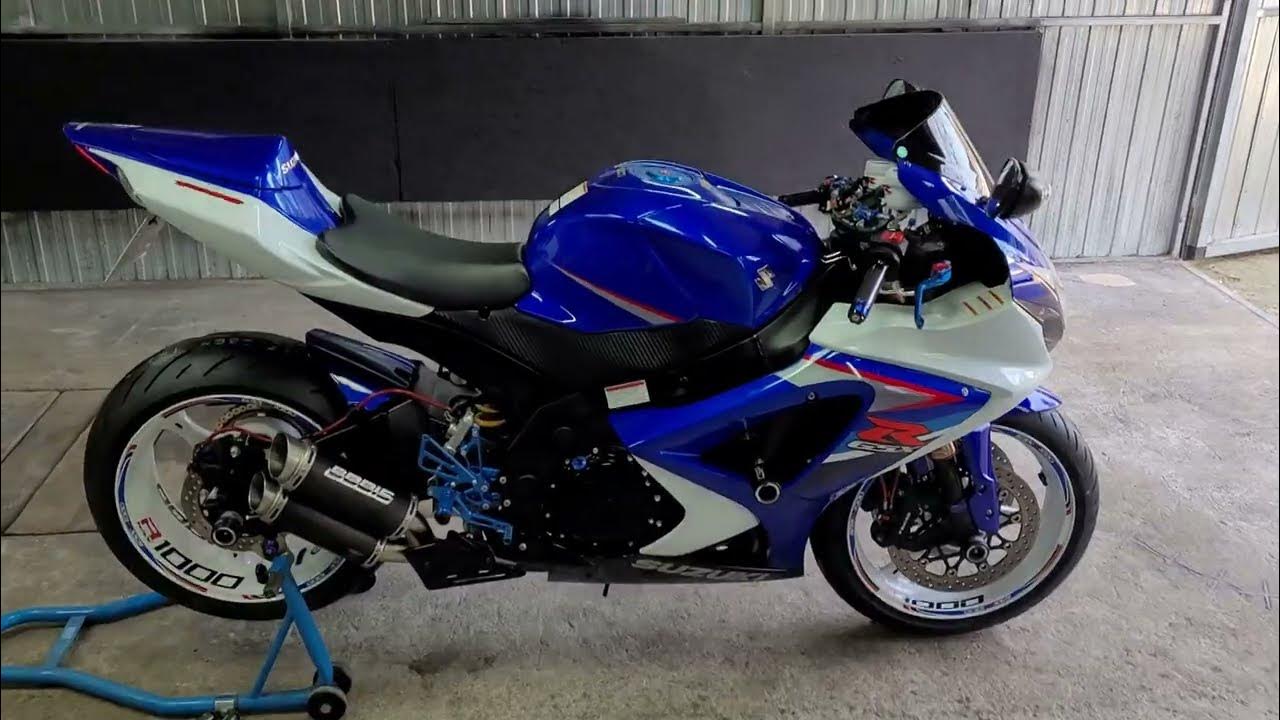Suzuki GSX-R 1000 K7/K8 Bodis Exhaust - YouTube