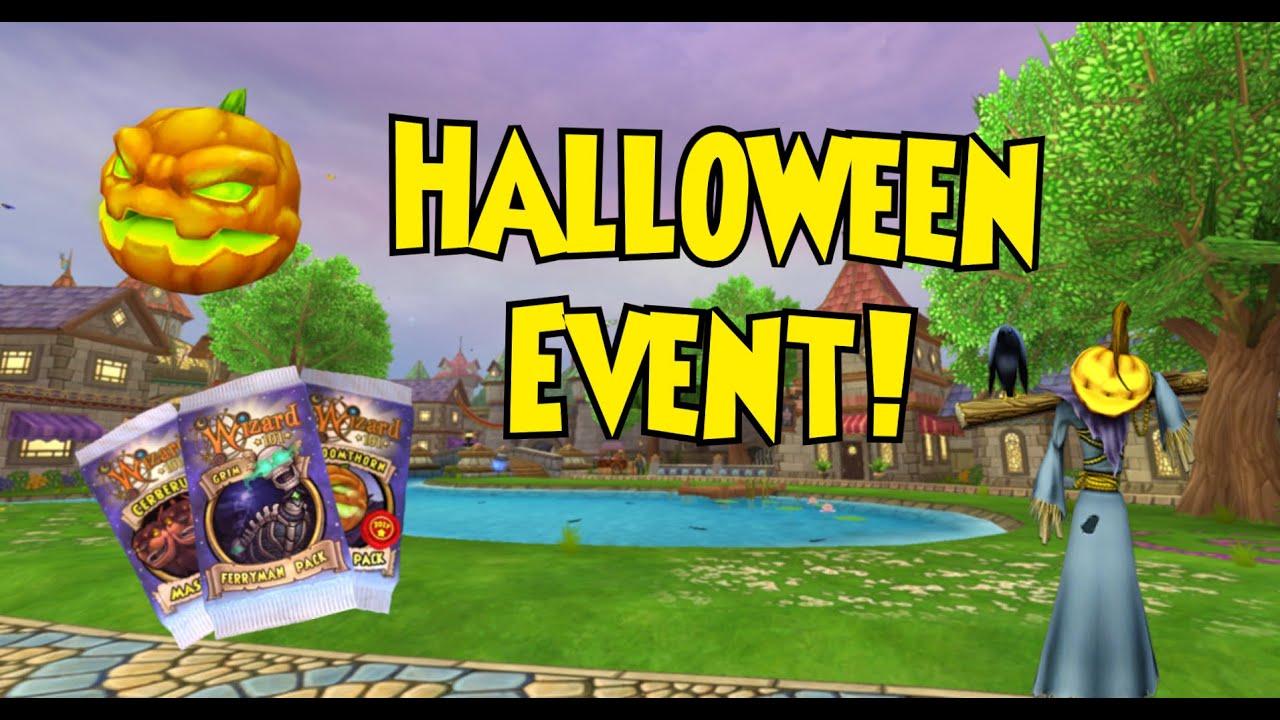 Halloween Event 2023! PACKS ARE BACK! | Wizard101 - YouTube
