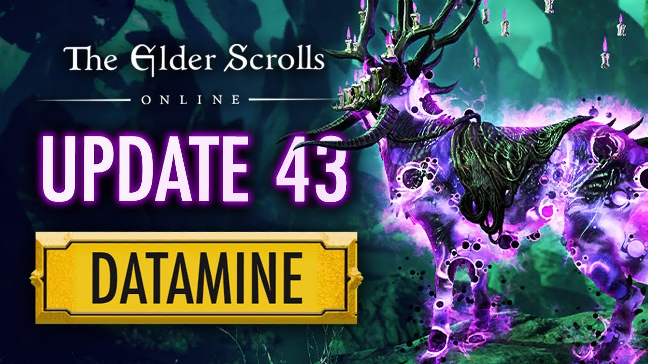 ESO Datamine July 2024 - Update 43 - YouTube