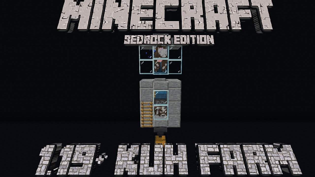 1.19 AUTOMATISCHE KUH FARM TUTORIAL in Minecraft Bedrock Deutsch(MCPE ...
