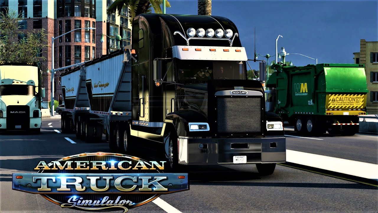 ATS Mods 4K★ 1.45: | Steam Workshop Freightliner FLD | American Truck ...