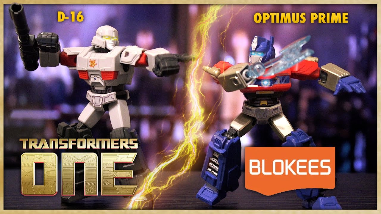 FINALLY! D-16 & OPTIMUS PRIME! | Transformers One BLOKEES Toy Review ...