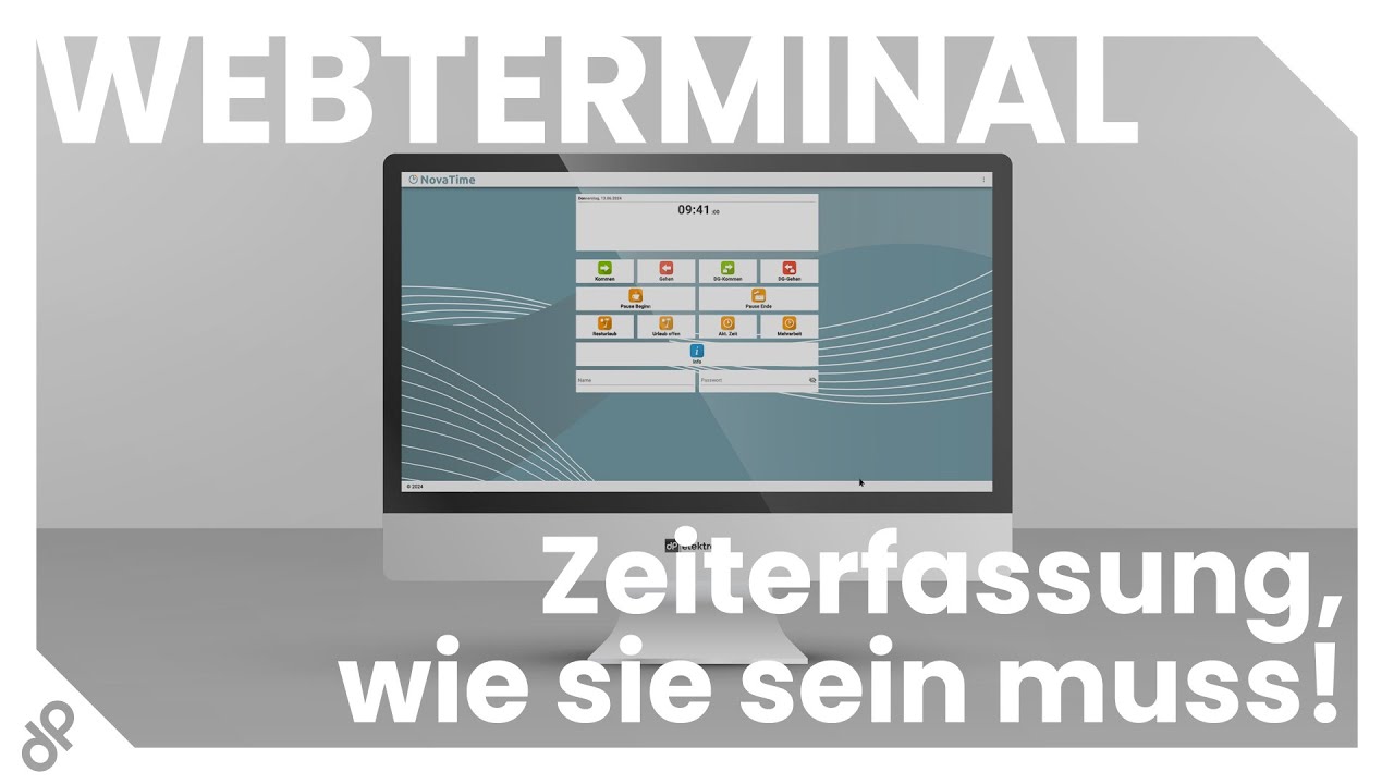 NovaTime Webterminal im Überblick - Zeiterfassung leicht gemacht! 🎉 - YouTube