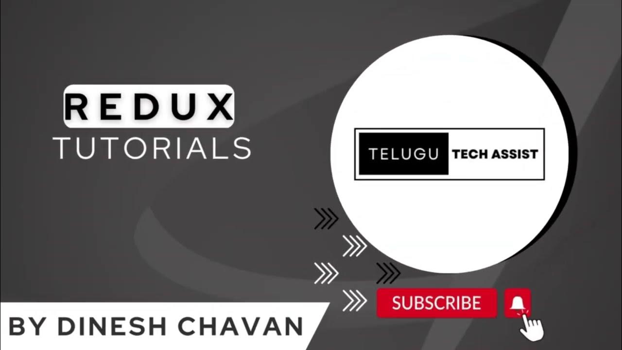 Redux with React In Telugu-03-Redux In Telugu - YouTube
