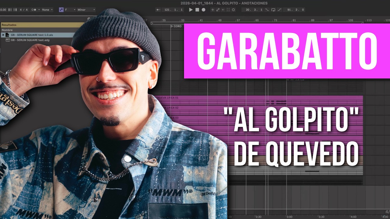 GARABATTO (productor de "Al Golpito" de QUEVEDO): por qué tus masters ...