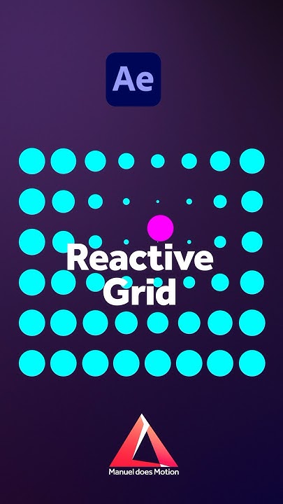 Reactive Grid in After Effects | Tutorial - YouTube