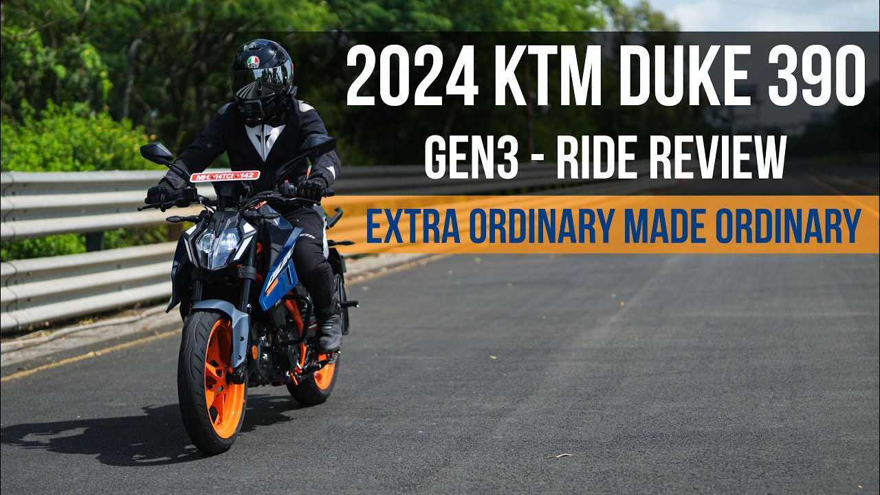 2024 KTM Duke 390 Gen3 Ride Review | Strell - YouTube