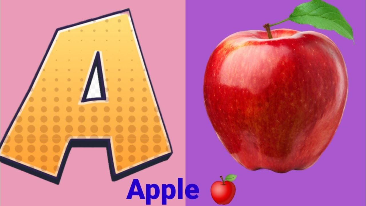 A is for Apple song| preschool abc| Alphabet Sounds song |abc phonics ...