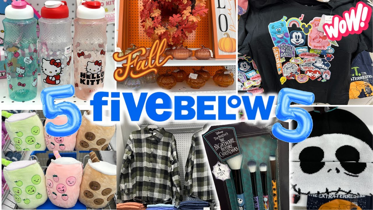 FIVE below NEW arrivals | Five Below home decor + more shop with me ...