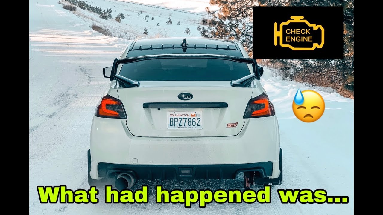 Check Engine Light Update + Walkaround + Unboxing [2018 Subaru WRX Sti ...