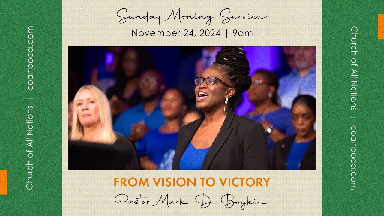 From Vision To Victory | Pastor Mark D. Boykin - YouTube