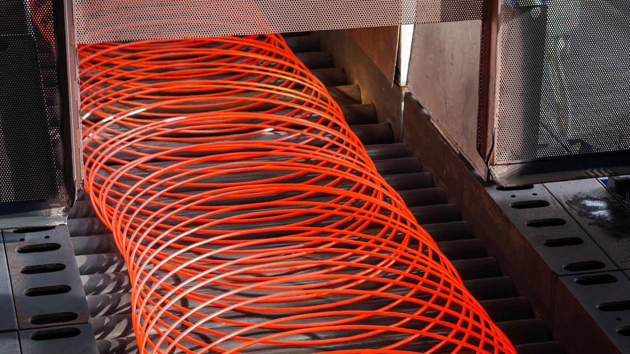 Alla scoperta dei nostri reparti - Laminatoio vergella - YouTube