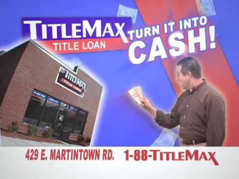 Title Max Commercial - YouTube