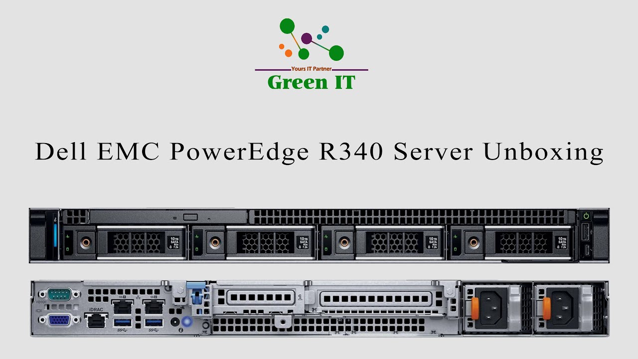 Dell EMC PowerEdge R340 Server Unboxing - YouTube