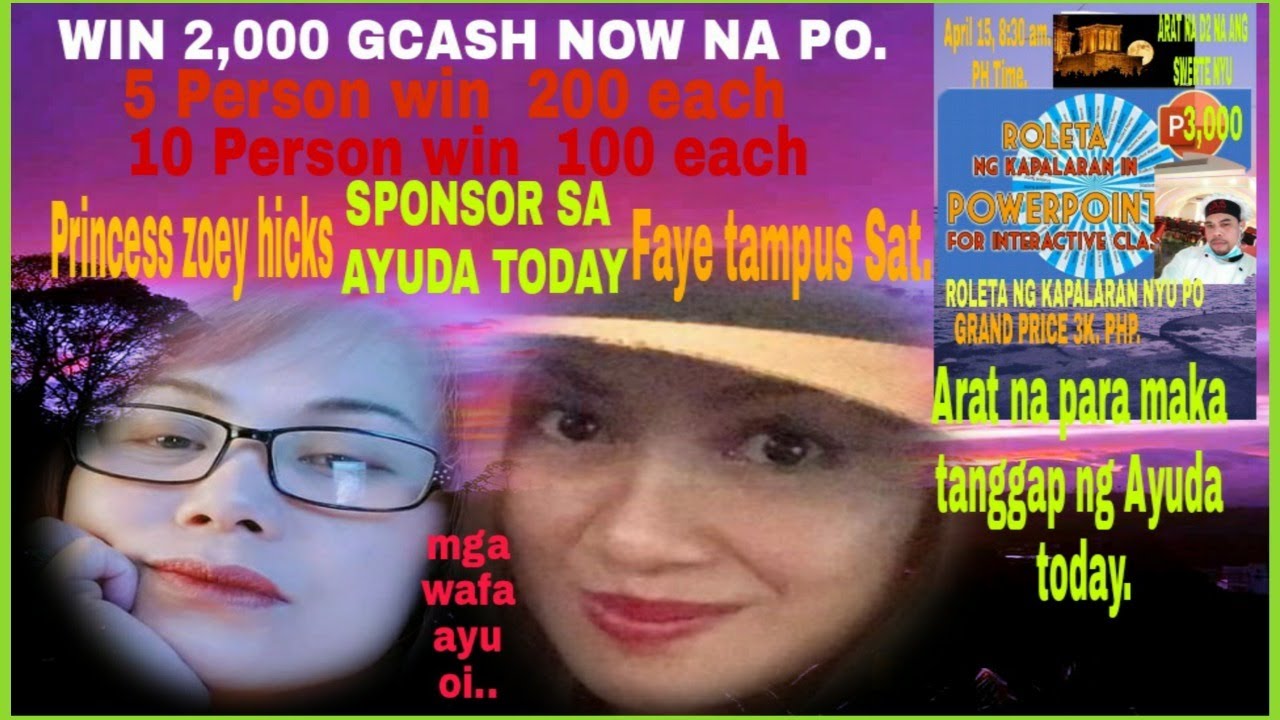 WIN INSTANT 😘 1,000 GCASH TODAY🍎DAY#7 🍎 $300 Pa ENTRY,DRAW MAY 30 ...