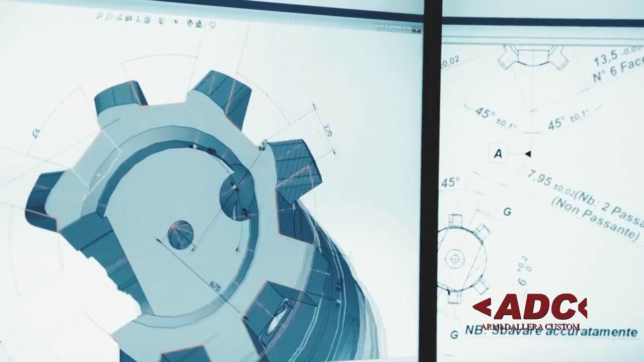 ADC Custom - Rifle CAD Development - YouTube