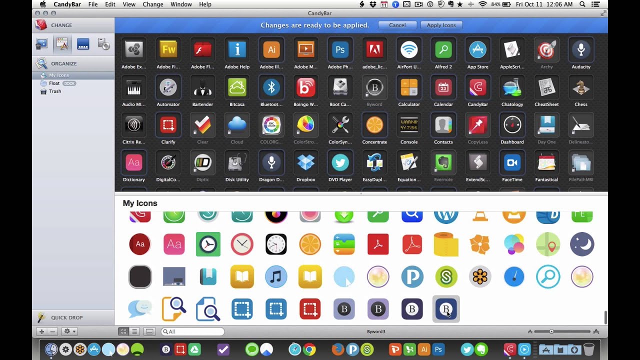 How to Customize Your Mac Dock to Look Like iOS7 - YouTube