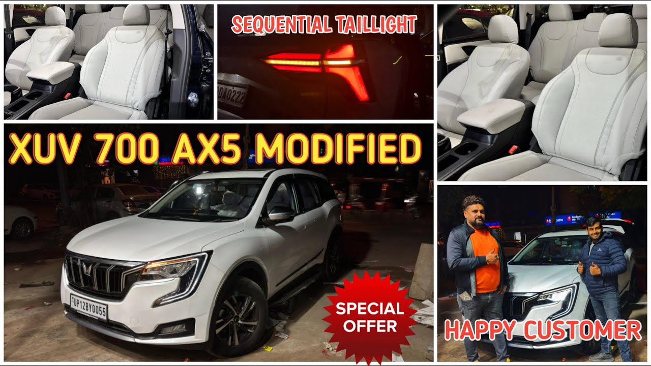 xuv700 modified with price Xuv700 Ax5 Modified Sequential Taillight ...