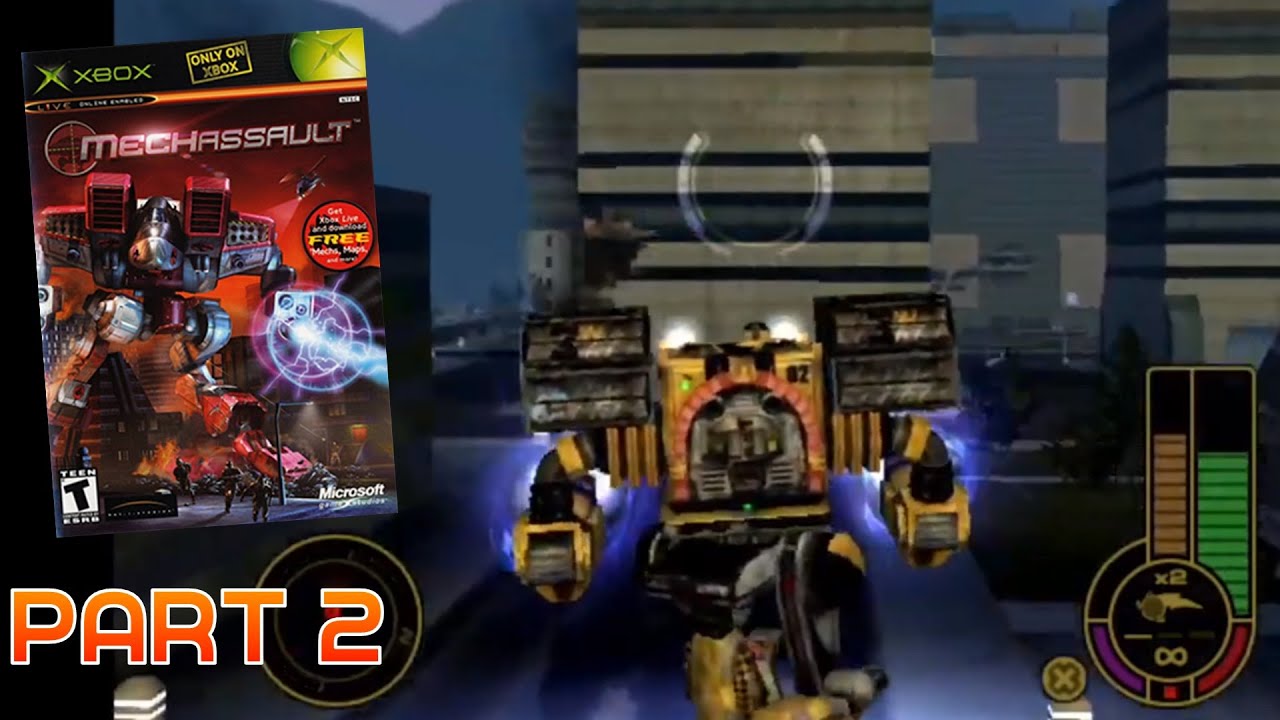 MechAssault (Xbox) (Part 2) - Full Playthrough - YouTube