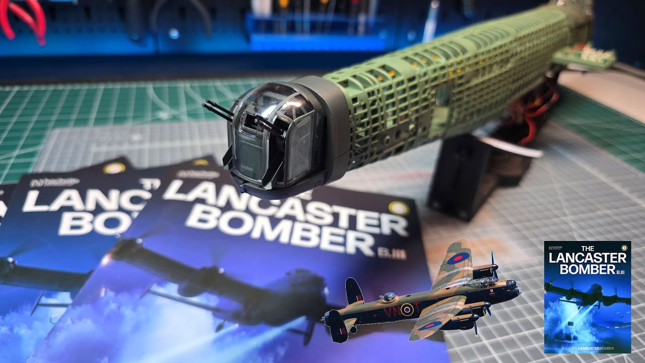 Build the Lancaster Bomber B.III - Part 87-90 - Assembling the Fuselage ...