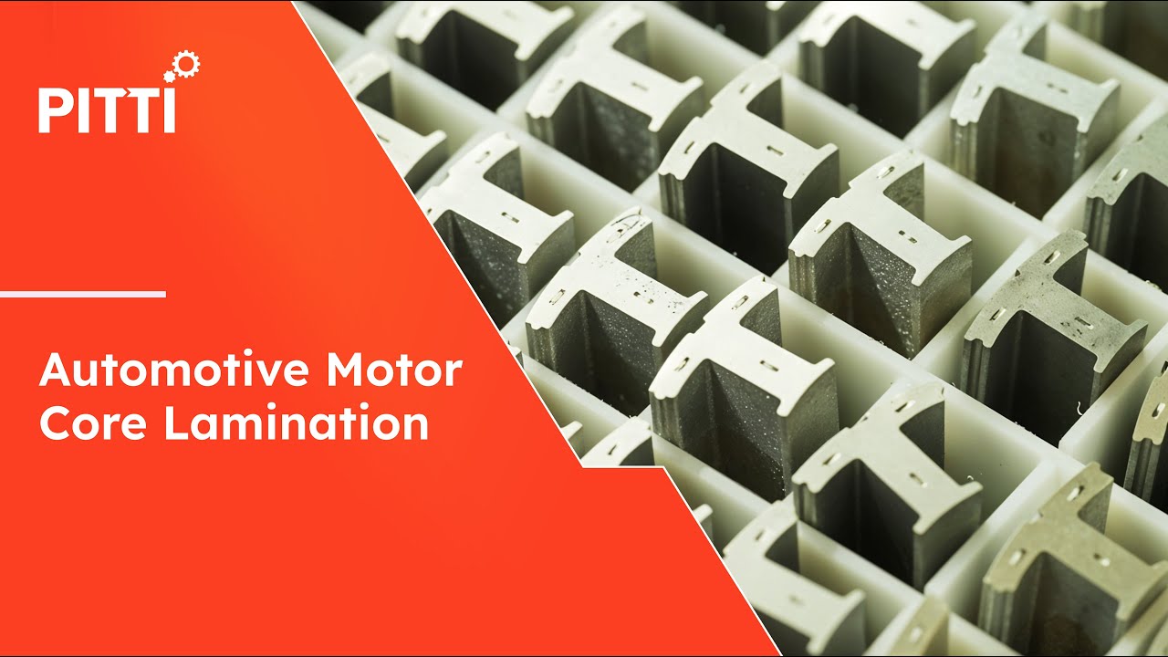 Automotive Motor Core Lamination - YouTube