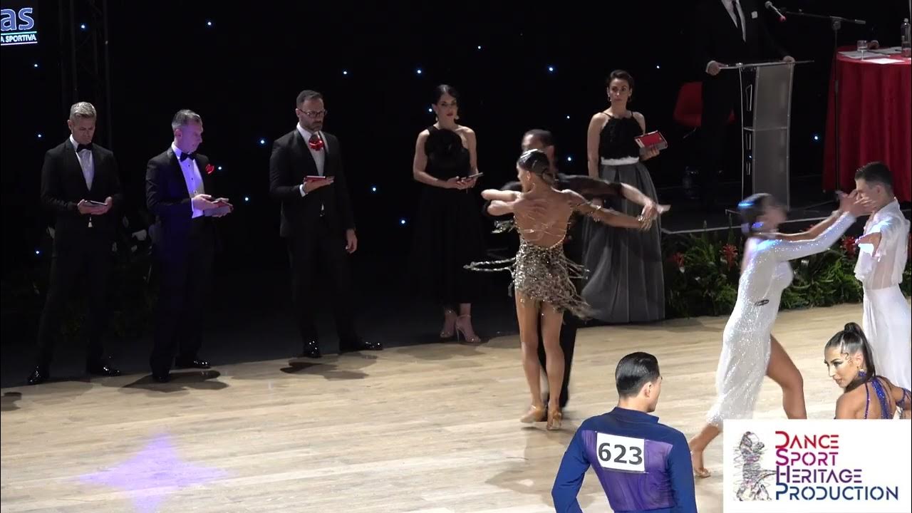Tsaturian & Bergmannova | IDSF IOC 2024 Adult Open Latin R5 Paso Doble - YouTube