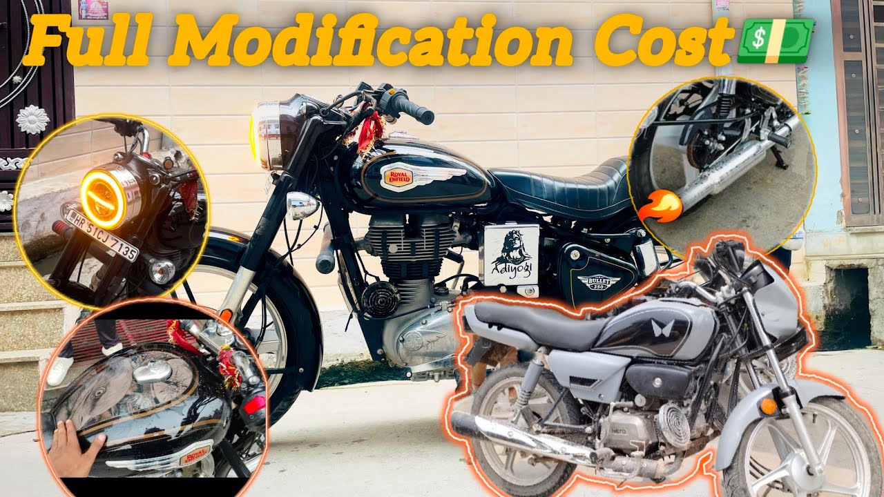 Full Modification Cost😱💸Bullet Modification😍 || Bullet Modified || jk ...