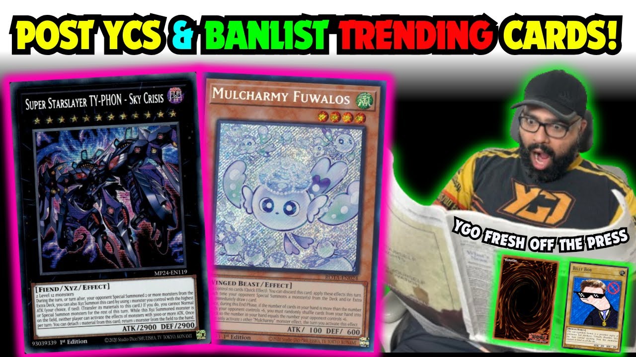 POST YCS & YUGIOH BANLIST TRENDING CARDS! - Yu-Gi-Oh! Market Watch ...