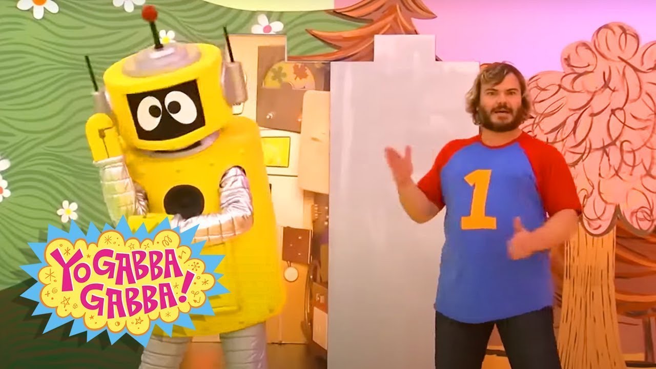 Dance the Robot with Jack Black | Yo Gabba Gabba | Cartoons for Kids ...